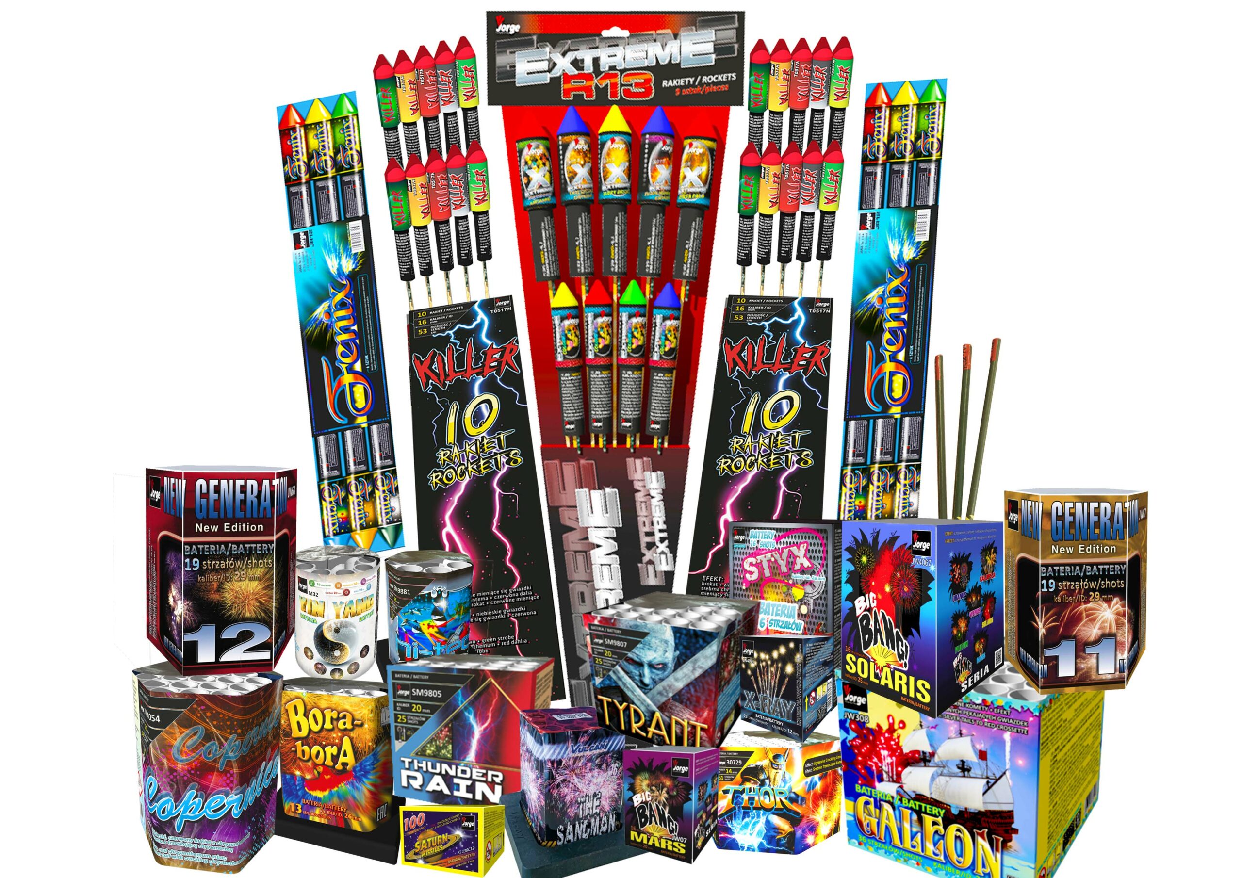 Sputnik Display Pack - 1st Galaxy Fireworks
