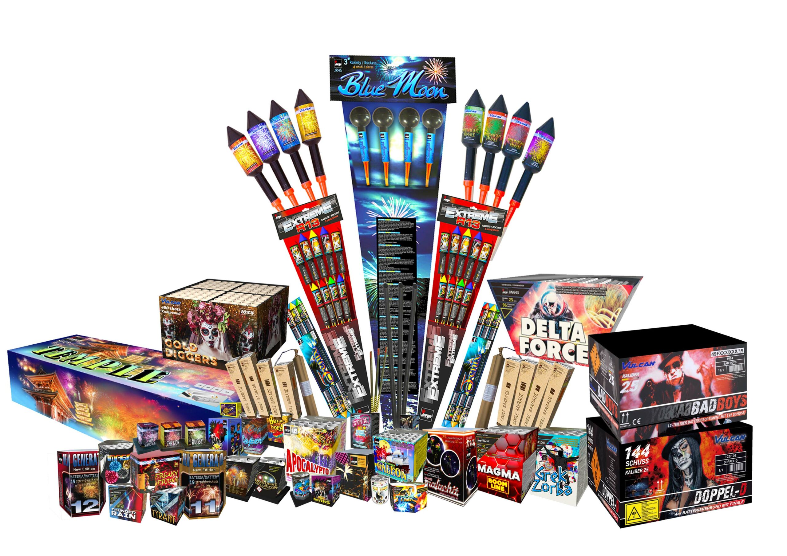 The ULTIMATE Firework Display Pack - 1st Galaxy Fireworks