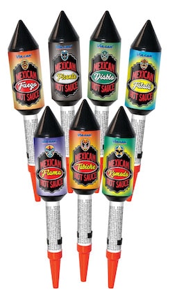 Chilli Con Bang Rockets (7 Pack) - 1st Galaxy Fireworks